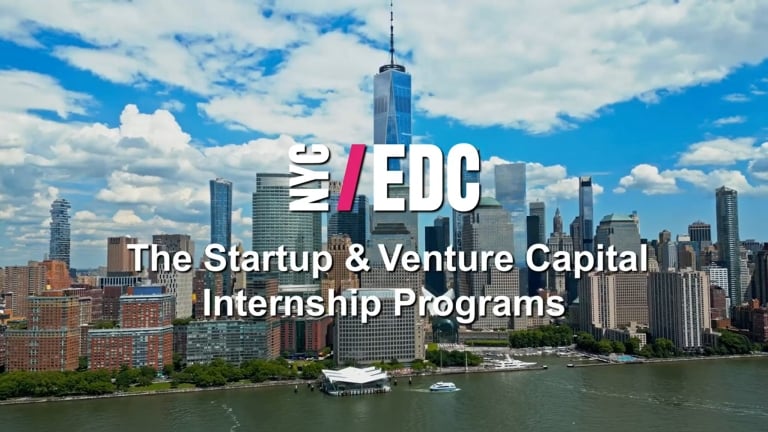 NYC Startup and VC Internship Programs | NYCEDC