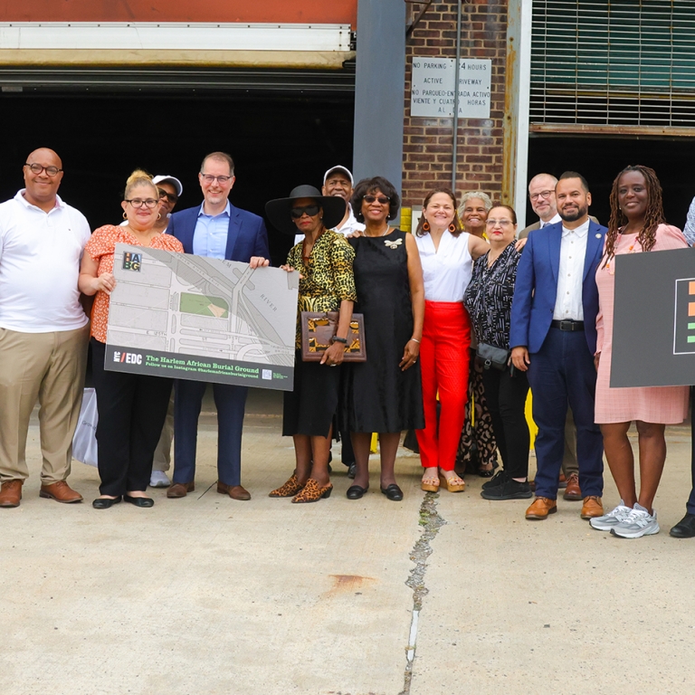 NYCEDC and Harlem African Burial Ground Initiative Announce Next Phase ...