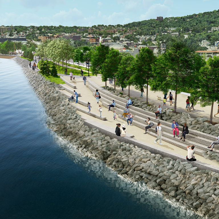 Adams Administration Breaks Ground on New Stapleton Waterfront ...